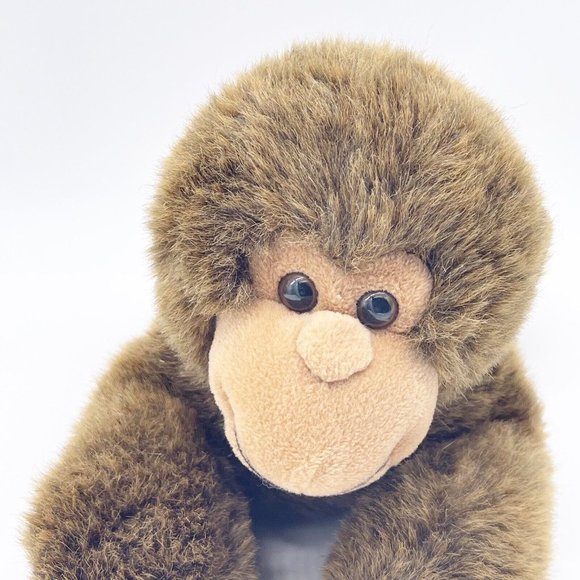 Goffa | Toys | Goffa Monkey Ape Floppy Brown Bean Bag Plush 4 | Poshmark